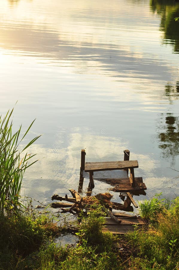 River bank stock image. Image of surface, trees, ripple - 15269851