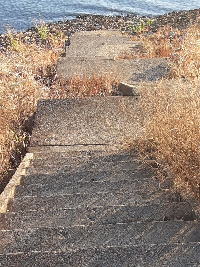 River bank steps stock photo. Image of steps, heaven - 162392468