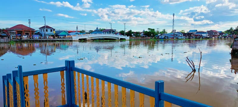 River Barito Banjarmasin stock photo. Image of song - 277740828