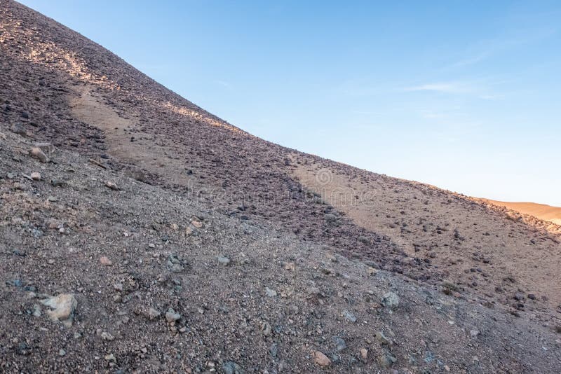 River in the Black Rocky Atlas Mountains in Morocco. Stock Photo ...