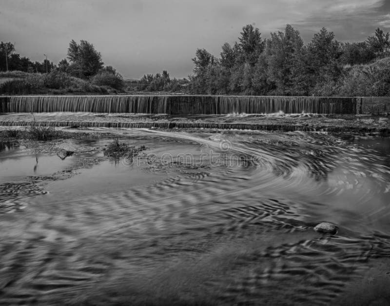 River stock photo. Image of white, black, mountain, mountainriver ...