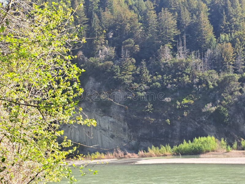 River Bluffs View Outdoors Mountain Peaceful Nature Fresh Air Stock ...