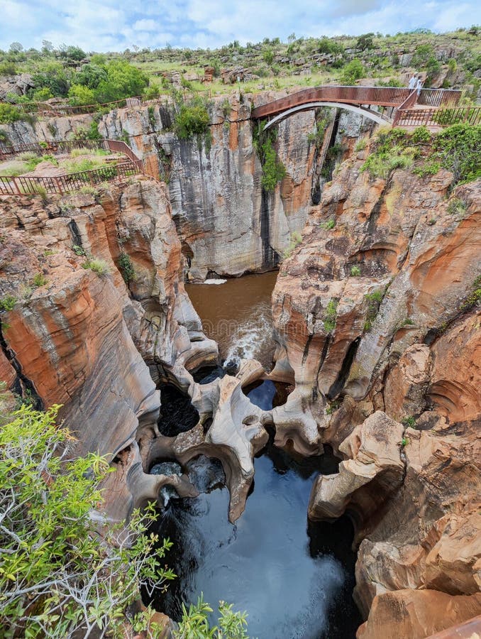 River Blyde at Bourke S Luck Potholes in South Africa Stock Image ...