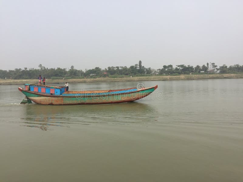 River boat of Bangladesh editorial photo. Image of stone - 181886101
