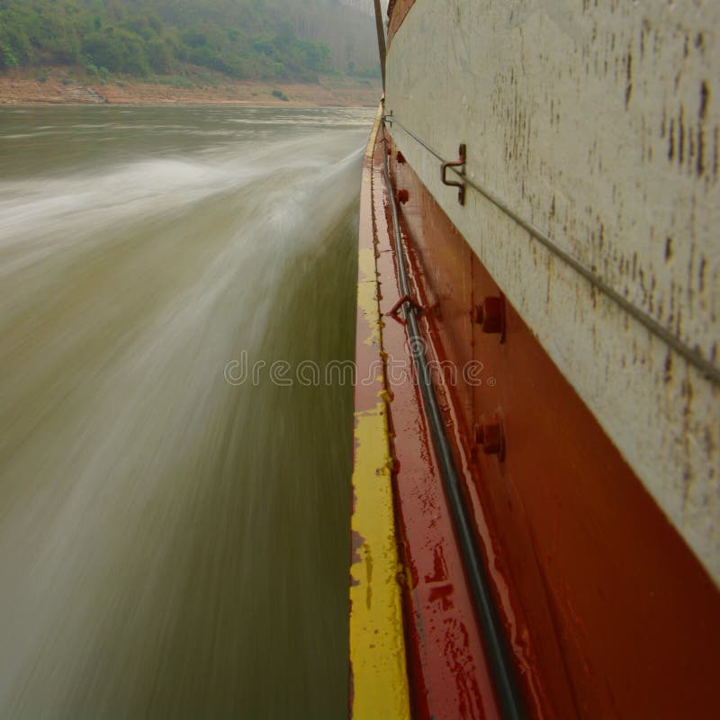 River Boat Speed stock image. Image of rush, water, flow - 14391233