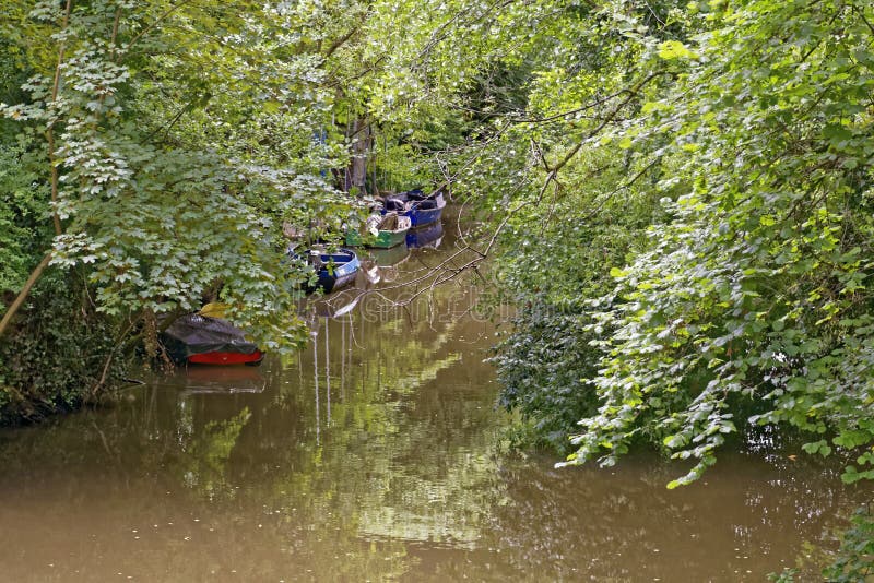 River boats stock image. Image of landscape, water, nature - 97012813