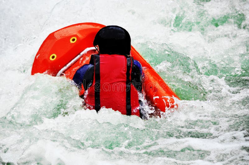 River Boogie As Extreme and Fun River Sport Stock Image - Image of ...