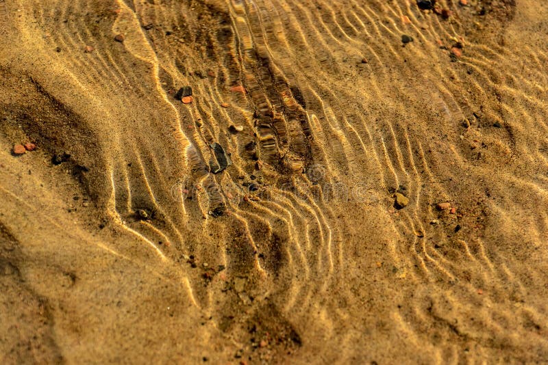 River Bottom Texture on a Sunny July Day Stock Photo - Image of nature ...