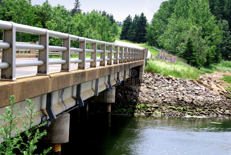 River Bridge stock photo. Image of steel, concrete, small - 918100