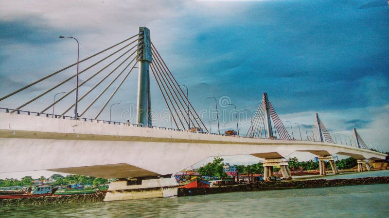 River and brige stock image. Image of brige, overpass - 178851537