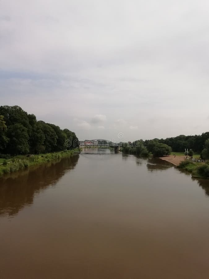 River in brown stock photo. Image of flow, summer, channel - 188113468