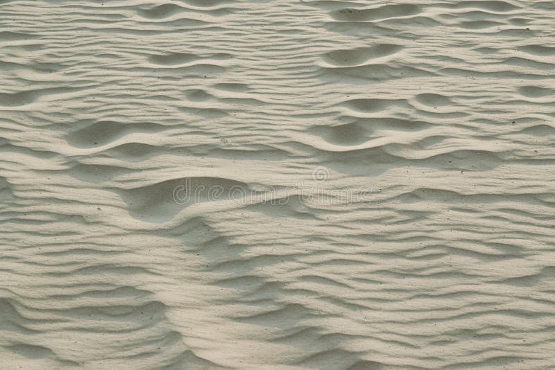 River Building Sand Patterns from the Wind, Natural Background. Stock ...