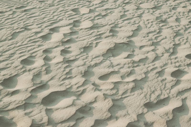 River Building Sand Patterns from the Wind, Natural Background. Stock ...
