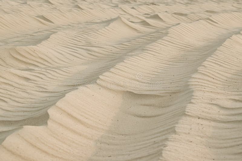 River Building Sand Patterns from the Wind, Natural Background. Stock ...
