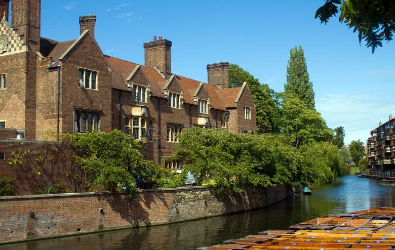 River Cam stock image. Image of relaxation, craft, river - 13485999