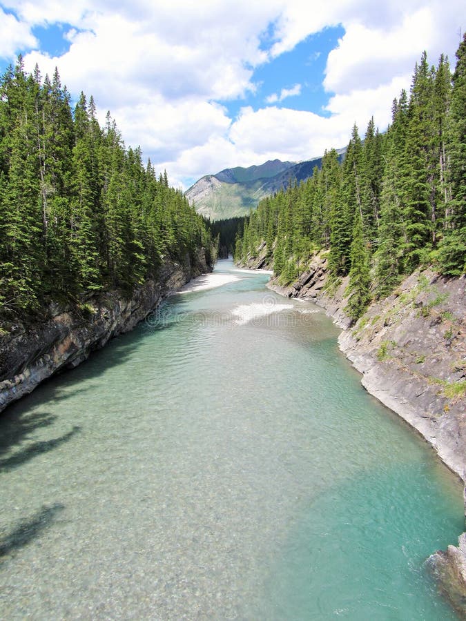 River in Canadian Rockies stock image. Image of nature - 42634479