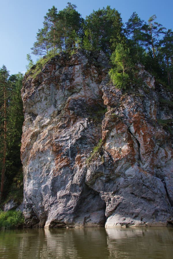 The River Chusovaya in the Urals Stock Image - Image of summer, urals ...
