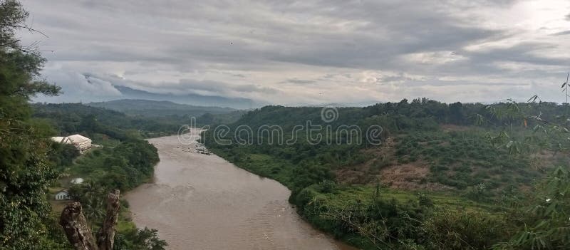 River Cisadane stock image. Image of highland, landscape - 264684057