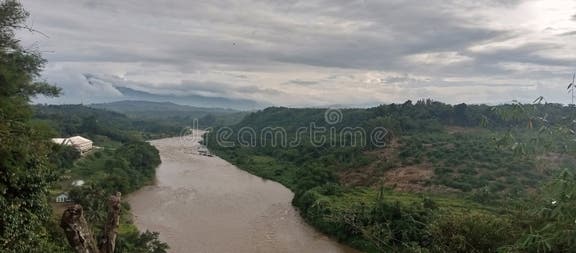 River Cisadane stock image. Image of highland, landscape - 264684057