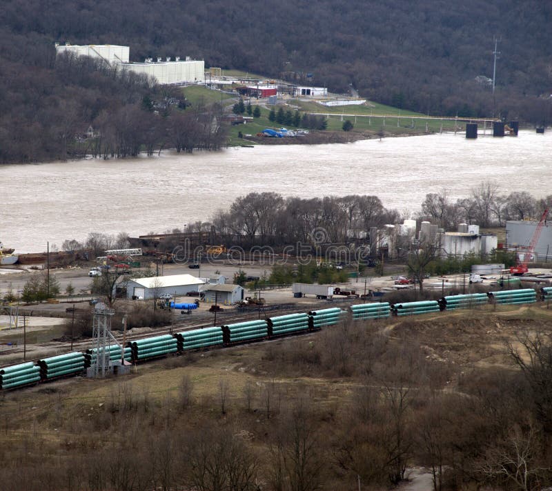 River city view stock photo. Image of town, streets, landscape - 4700658