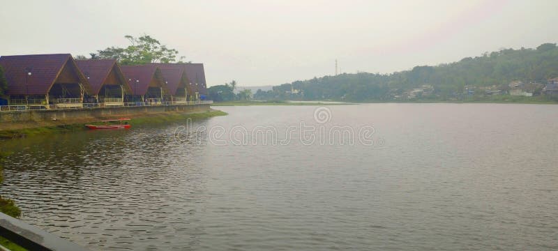 River Coast in Padalarang Situ Ciburuy Stock Photo - Image of river ...