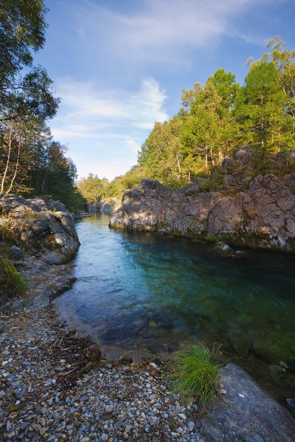 River in countryside stock image. Image of greenery, woodland - 9523083