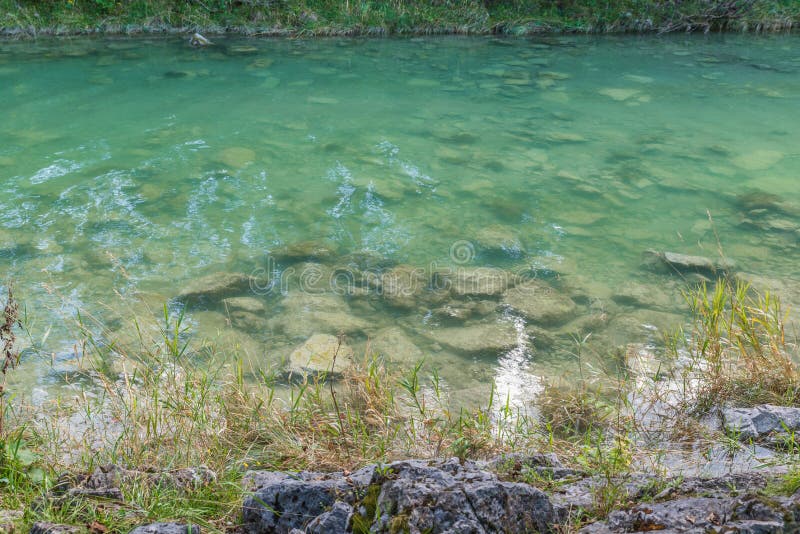 River with Crystal Clear Water Stock Image - Image of rocks, scene ...