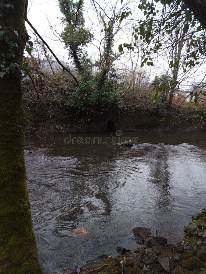 The River Cynon at Mountain Ash Stock Photo - Image of rapids, cynon ...