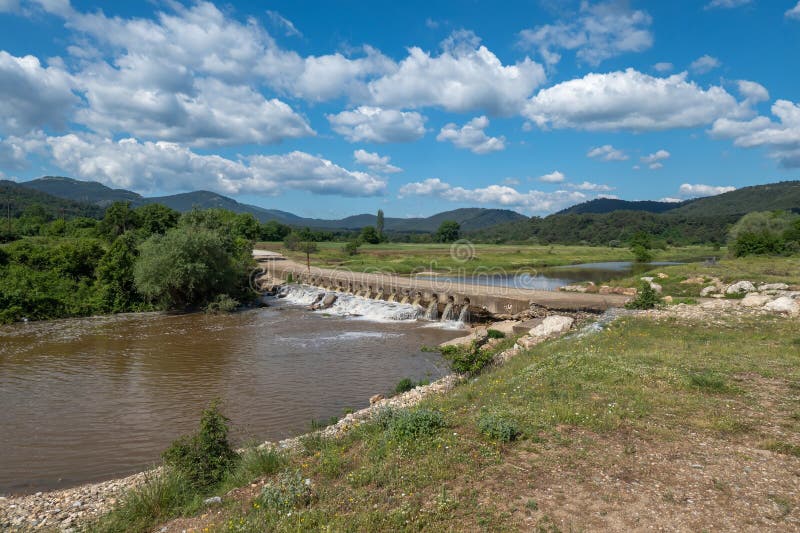 River at Dadia Forest Greece Stock Photo - Image of road, landscape ...