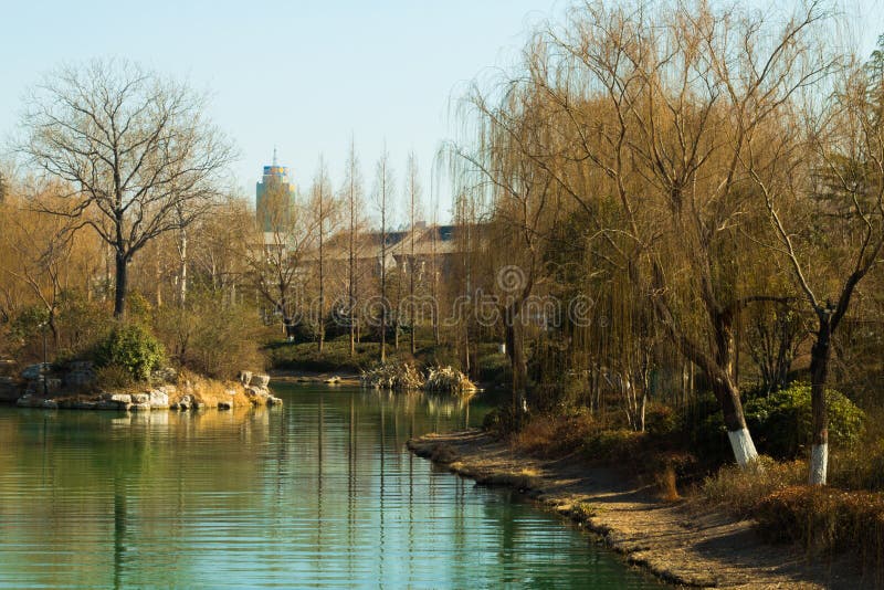 Daming Lake Autumn Jinan China Stock Photos - Free & Royalty-Free Stock ...