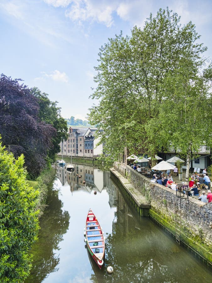 Totnes River Dart editorial stock photo. Image of bouys - 37462688