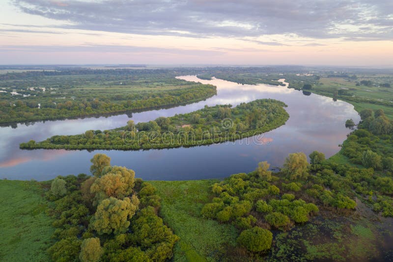River Dnieper in Belarus stock photo. Image of dniapro - 270514512
