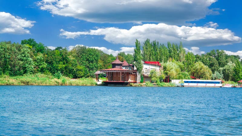 River dock stock photo. Image of calm, rest, relax, calmness - 57955306