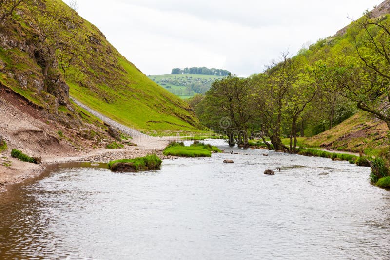 River Dove, Peak District, England Stock Photo - Image of outdoors ...