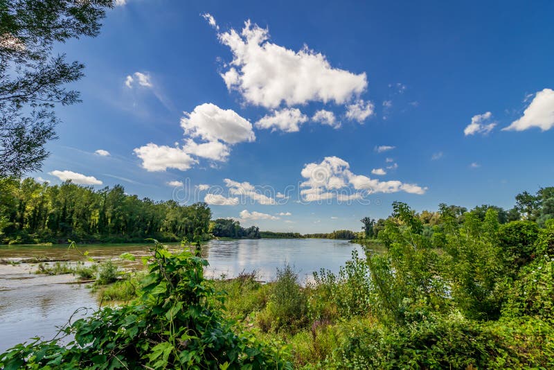 River Drava in Danube-Drava National Park Duna-DrÃ¡va National Park ...