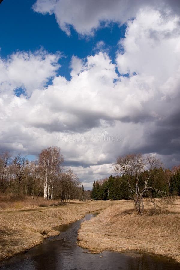River in dry grass stock photo. Image of scenics, beauty - 2487658