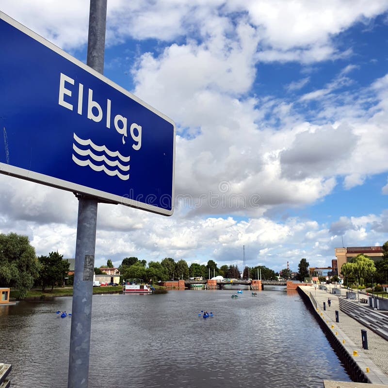 By the river Elblag editorial image. Image of park, outdoors - 205538540