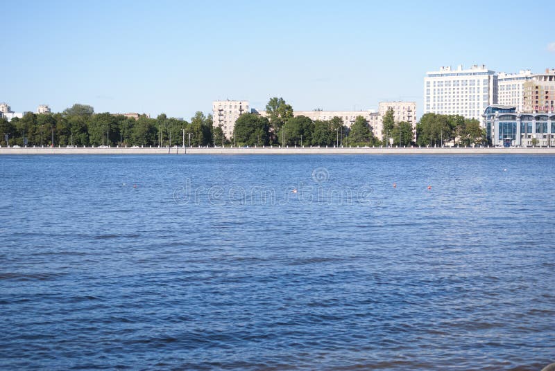 The river embankment stock image. Image of blue, europe - 72511685