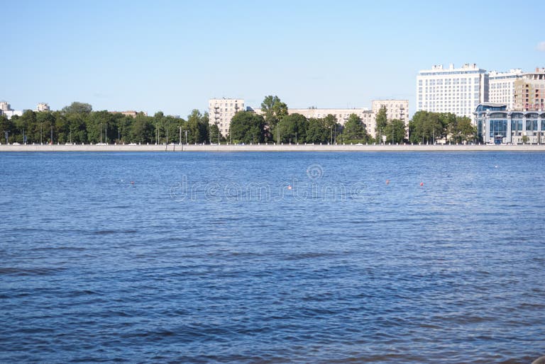 The river embankment stock image. Image of blue, europe - 72511685