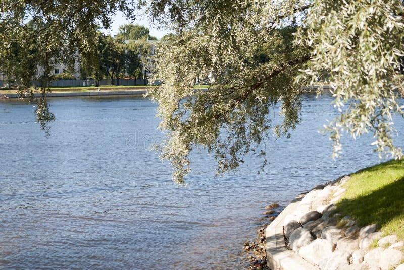 The river embankment stock photo. Image of embankment - 72861260