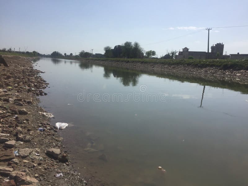 River stock image. Image of empty, bridge, water, smells - 177603309