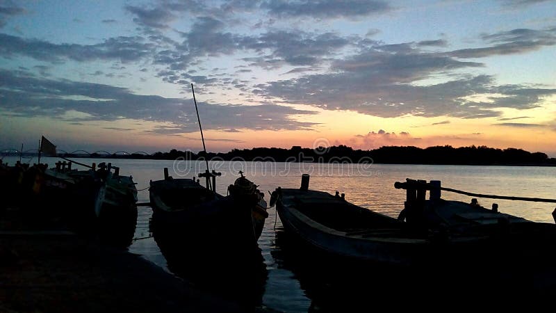 The River in the Evening stock image. Image of weather - 131366849