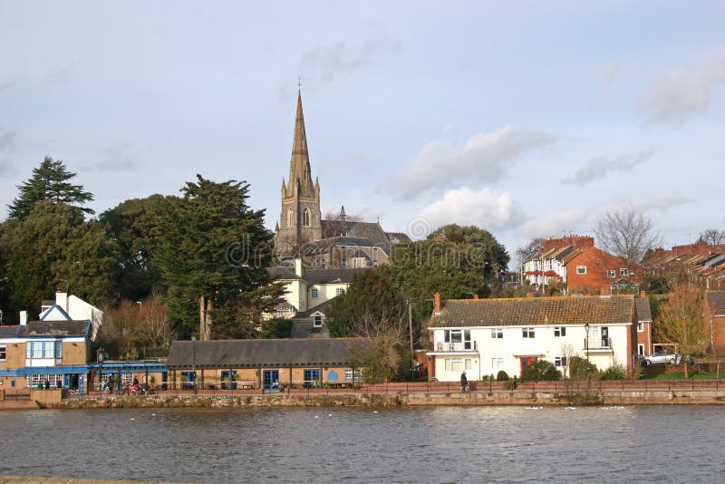 River Exe, Exeter stock image. Image of devon, basin - 14510699