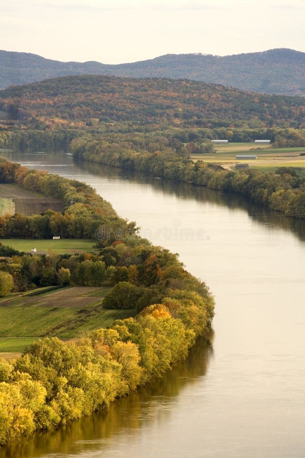 River through Fields stock photo. Image of passage, fields - 16885946
