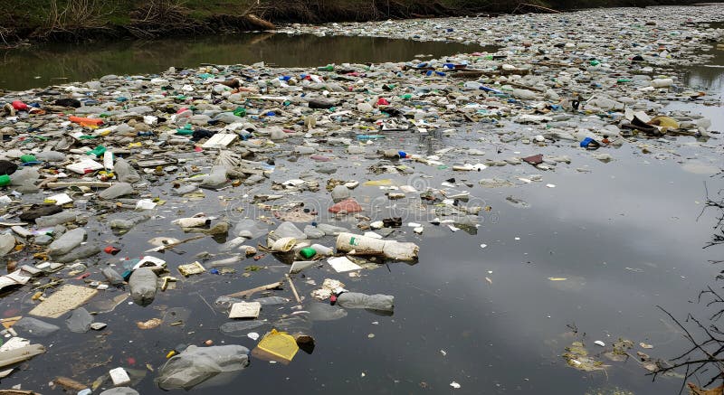 Water Contamination with Plastic Litter in River Environment Problem ...