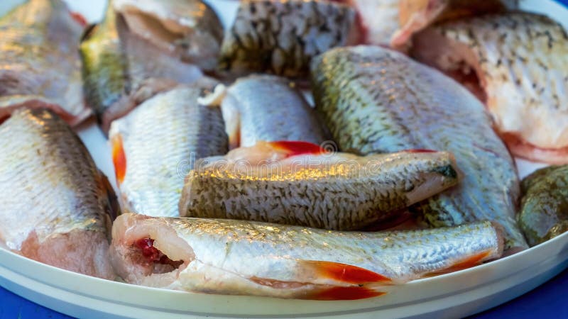 River Fish. Cleaned and Ready To Cook Stock Image - Image of meat ...