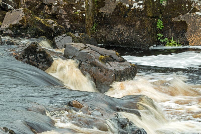River Flow stock image. Image of power, peat, nature - 41296107