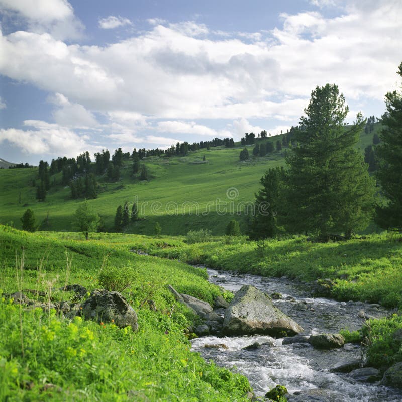 River And Mountains 2 Picture. Image: 2207360