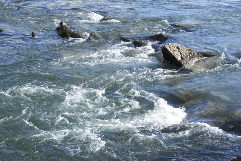 River flow in the spring stock photo. Image of energy - 175812584