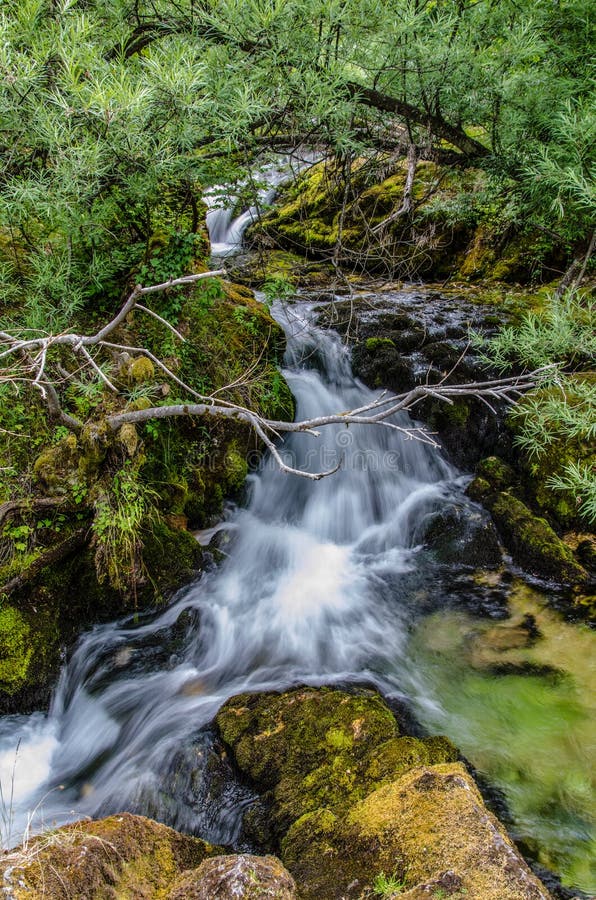 River flow stock image. Image of lake, western, panorama - 46342651